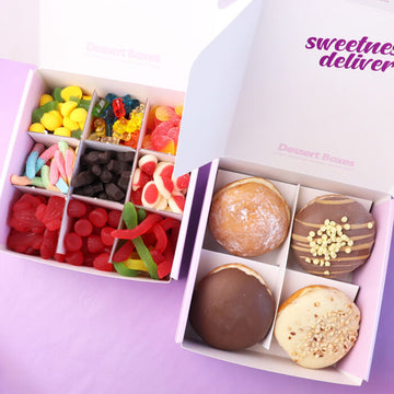 Donut Gift Boxes Delivery | Dessert Boxes Same Day Donut Delivery