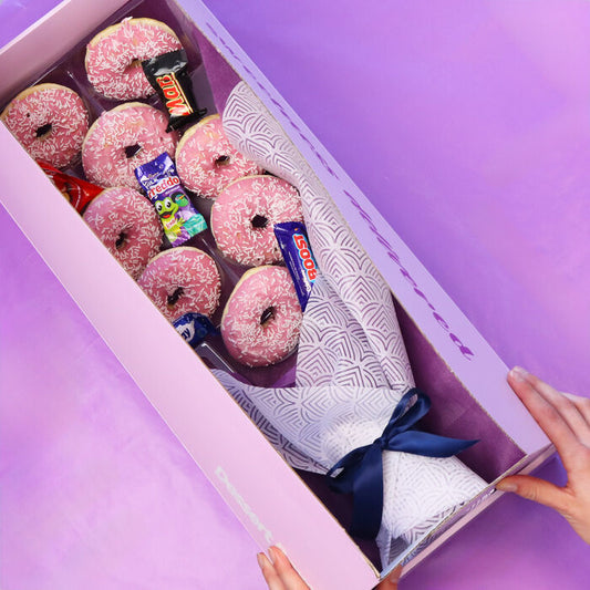 Donut Gift Boxes Delivery | Dessert Boxes Same Day Donut Delivery