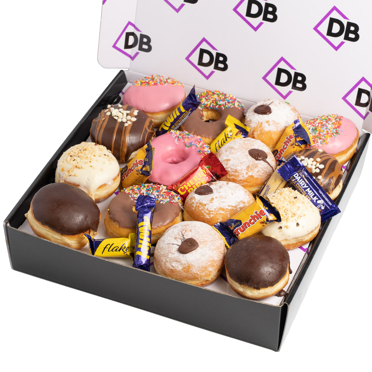 Ultimate Box of 15 Mixed Donuts – Dessert Boxes