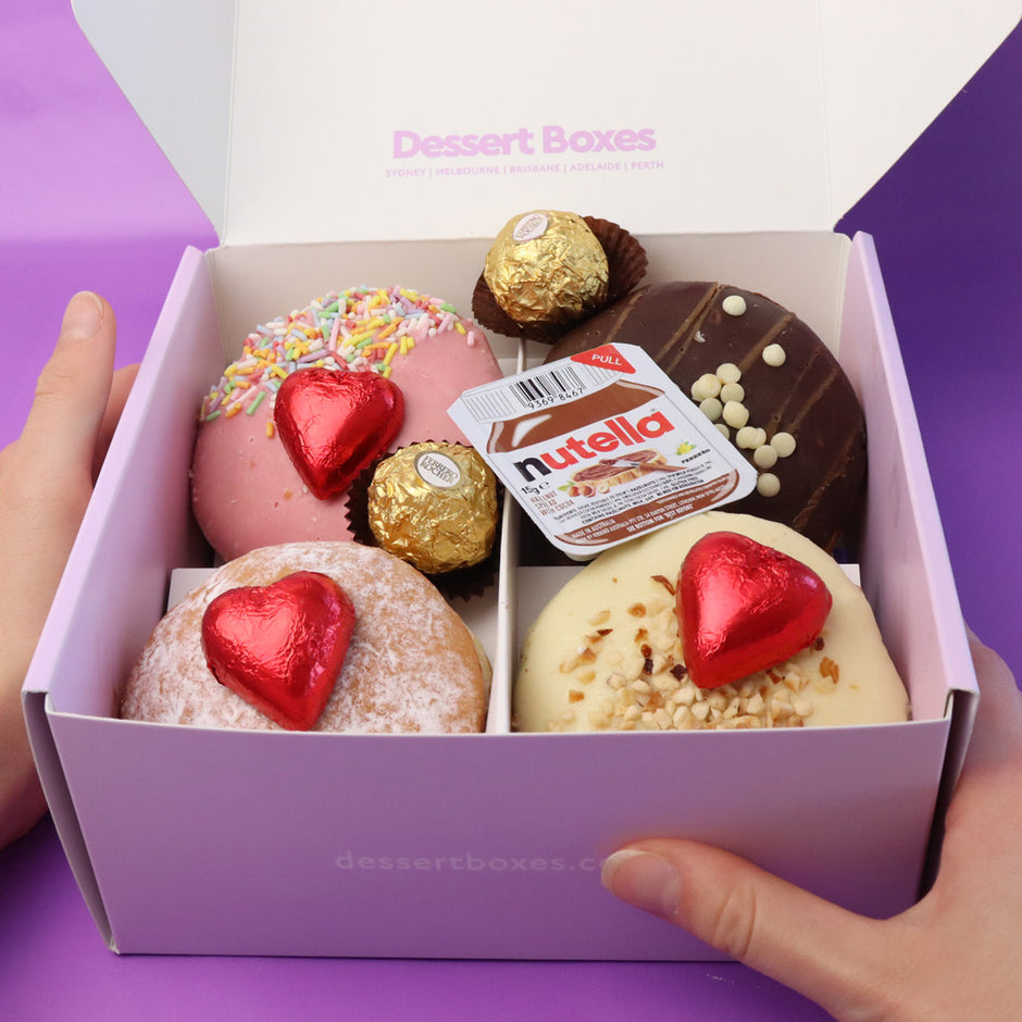 Donut Gift Boxes Delivery | Dessert Boxes Same Day Donut Delivery