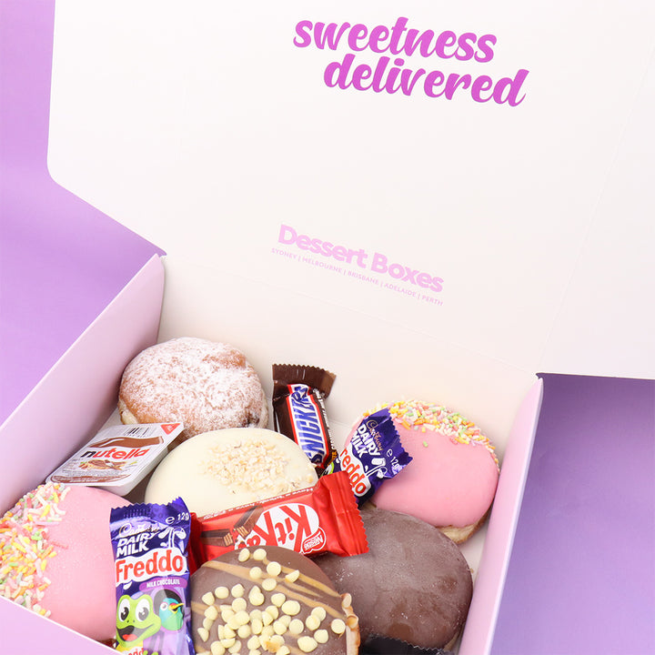 Donut Gift Boxes Delivery | Dessert Boxes Same Day Donut Delivery