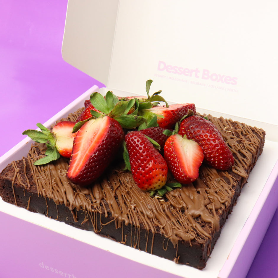 Chocolate Brownie Gift Boxes Fast Delivery Australia Wide | Dessert Boxes