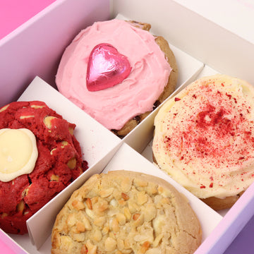 Valentine Cookie 4 Pack – Dessert Boxes