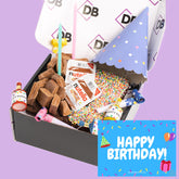 Brownie Party Box + Happy Birthday Card – Dessert Boxes