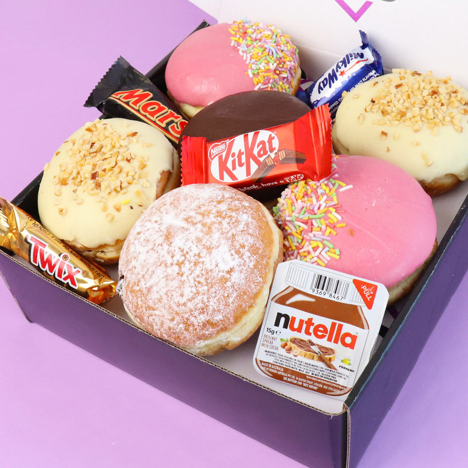 Donut Gift Boxes Delivery | Dessert Boxes Same Day Donut Delivery